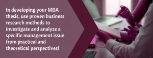 The MBA Thesis Explained - MBA Stack